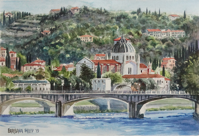 Our trip to Italy, 2019. Part 2. Verona, Como & Imola. – Barbara Philip